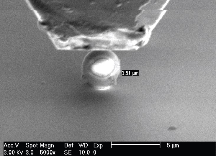Young's Modulus of Glass Microspheres