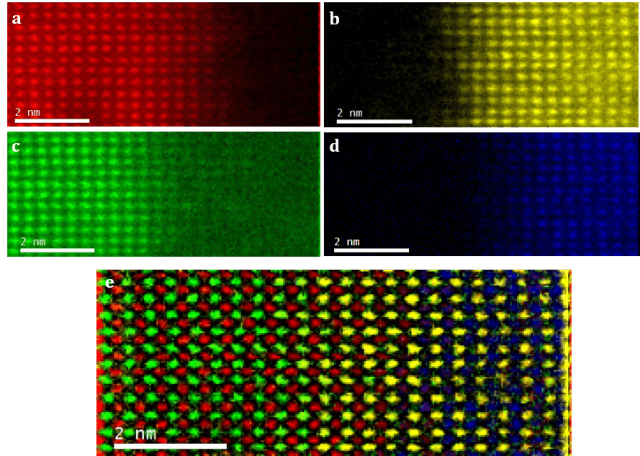 Atomic Level EELS Mapping Using High Energy Edges in DualEELS Mode